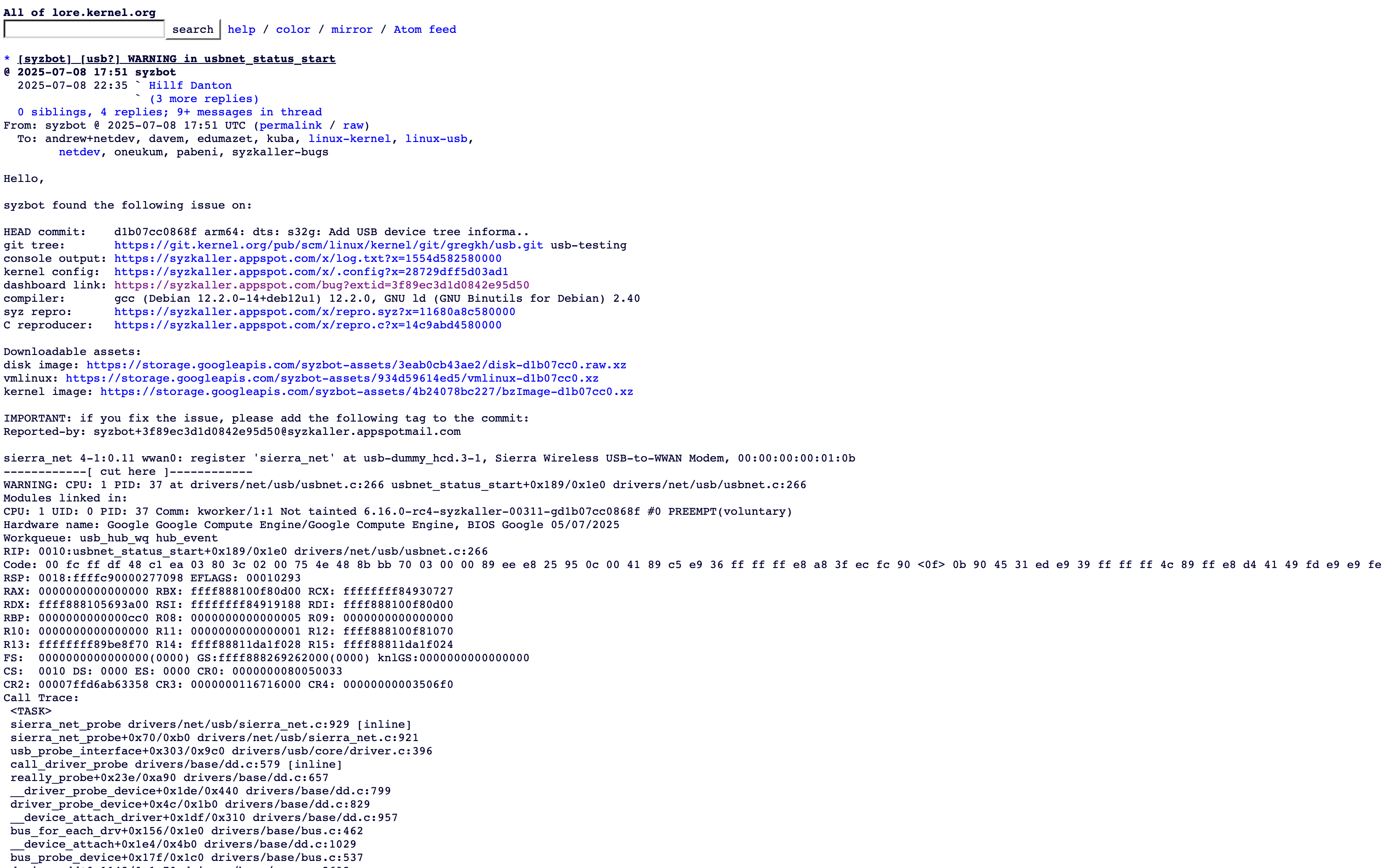 在本地复现syzbot Bugs - Yuanye Ma's Blog